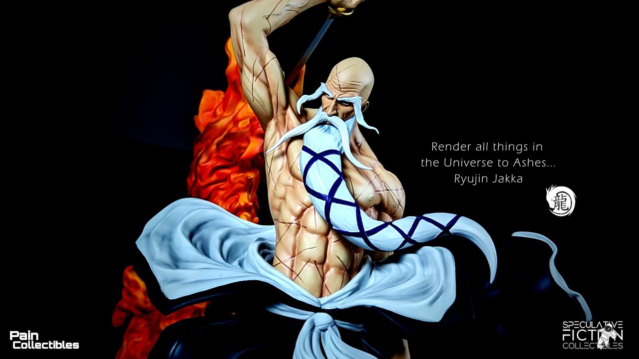 Ryu Studio : Genryusai Yamamoto | Ryujin Jakka | Unboxing review | 1/6 ...