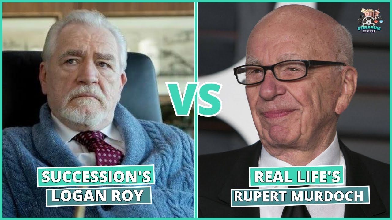 Succession's Logan Roy vs Real Life's Rupert Murdoch - YouTube