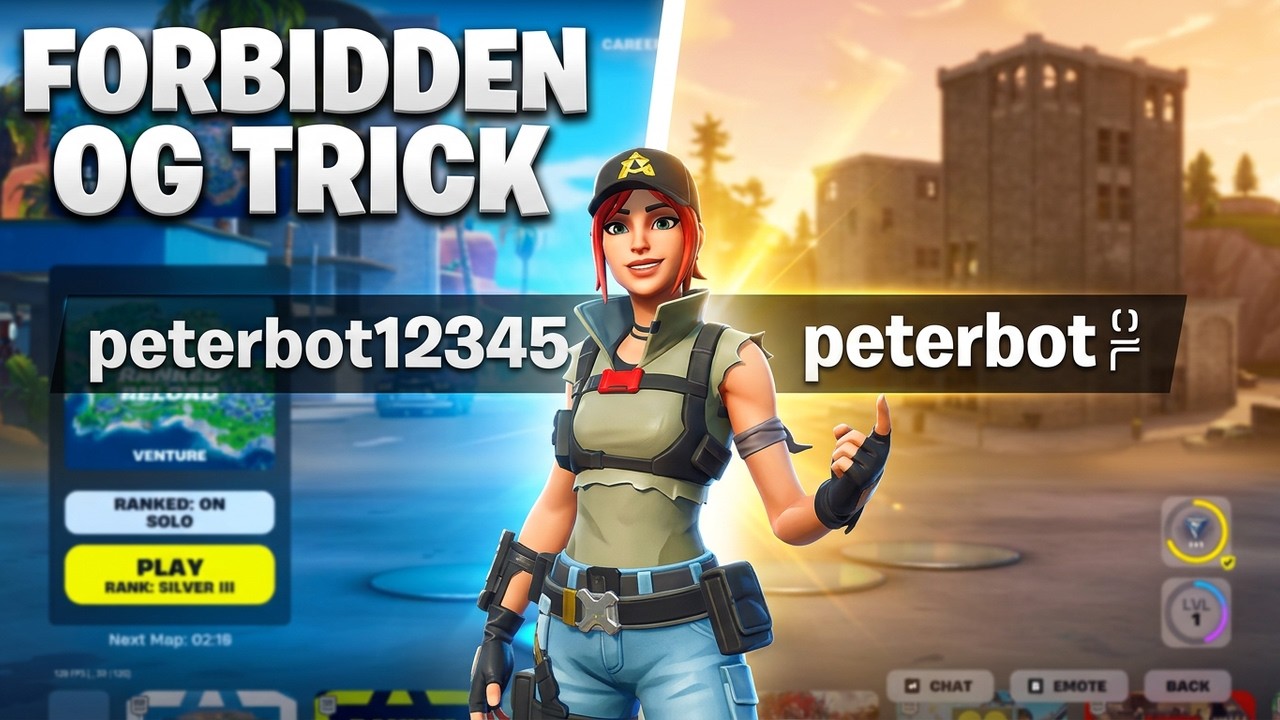 How to get any Og Fortnite username in 2025! - YouTube
