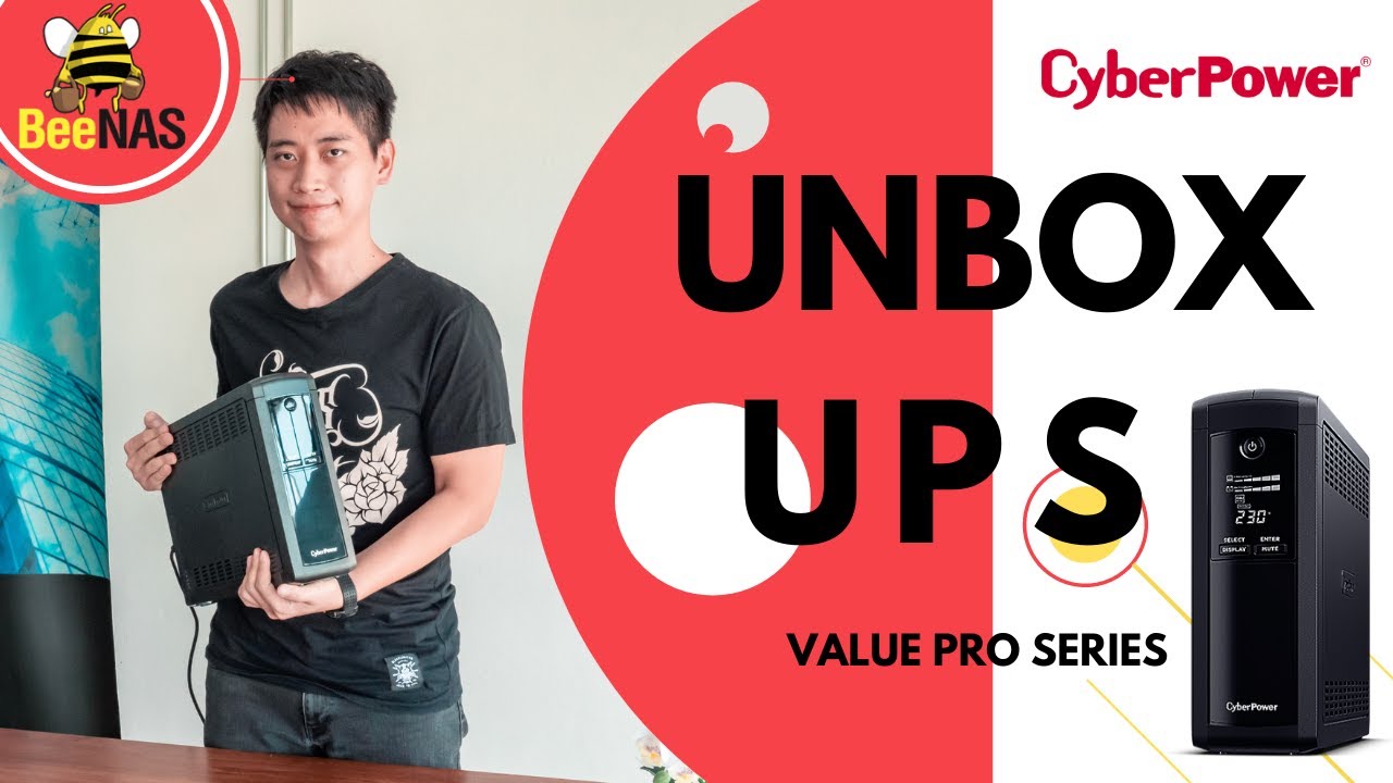 [Beenas] Unbox UPS รุ่น Value Pro Cyberpower - YouTube