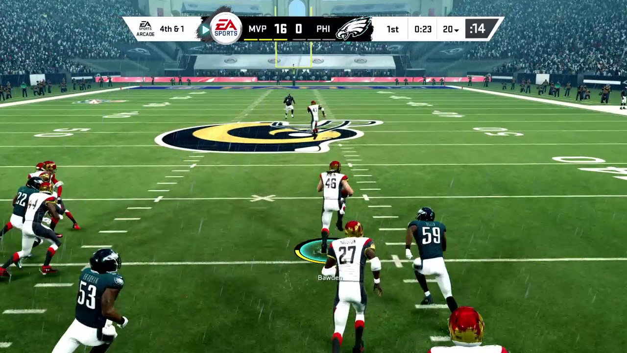 GREATEST FULLBACK RUN EVER???? - YouTube
