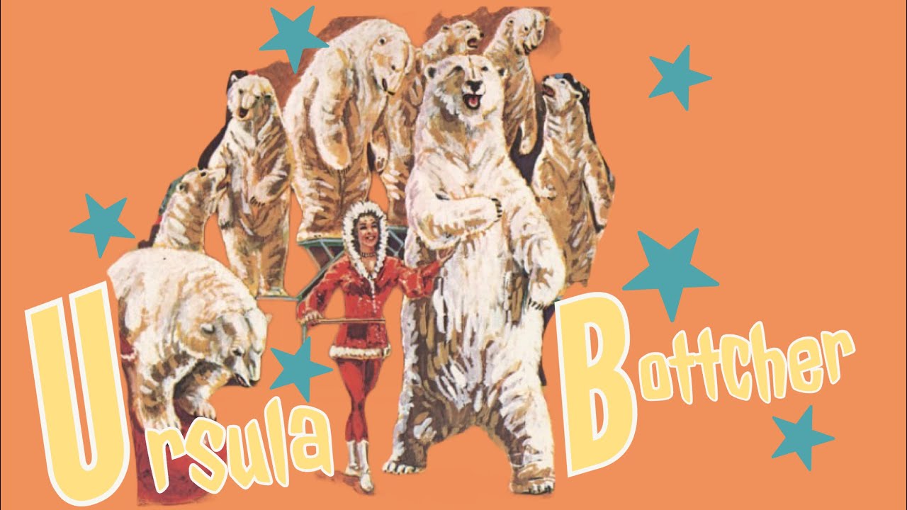 Ursula Bottcher - Massive Polar Bears act 1982 (reportage 2005) - YouTube