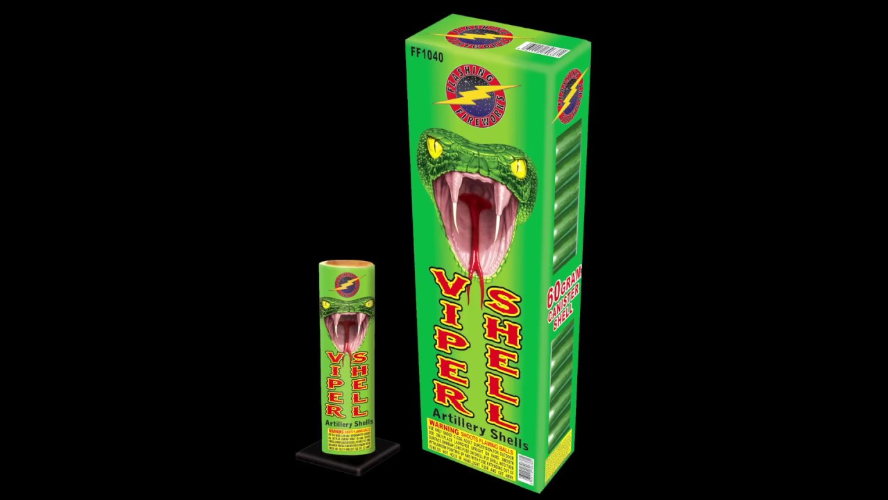 Viper Shell - Flashing Fireworks - YouTube
