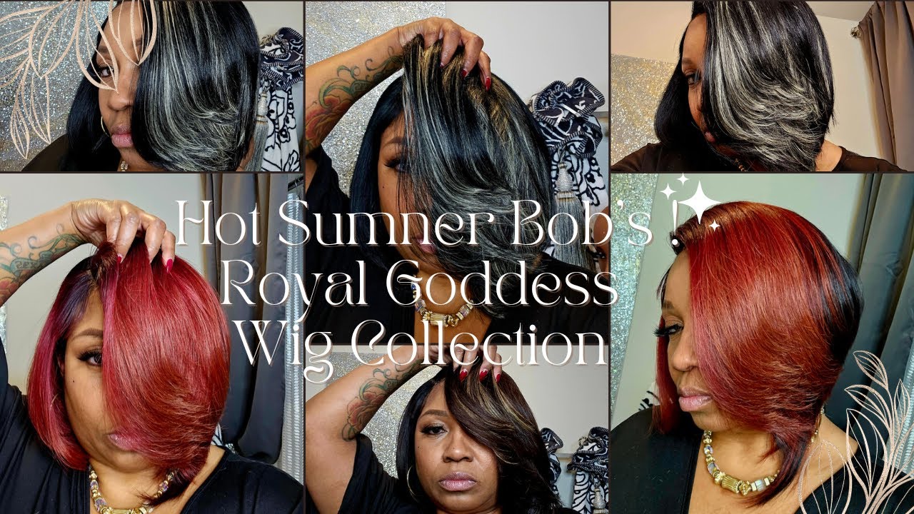 "UNVEILING" HOT SUMMER BOB WIGS !/ Royal Goddess Collection/ #viral ...