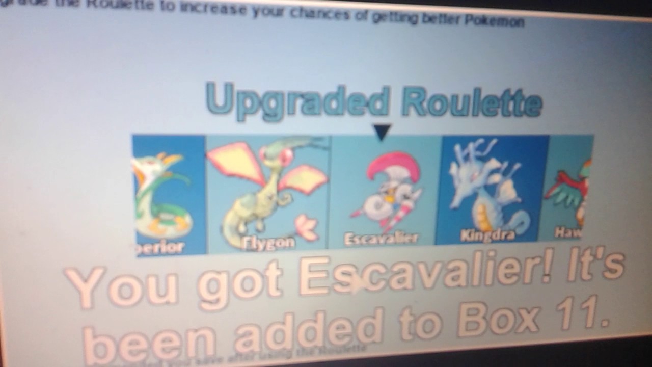 Awesome pokemon - project pokemon upgraded roulette rolling!! - YouTube