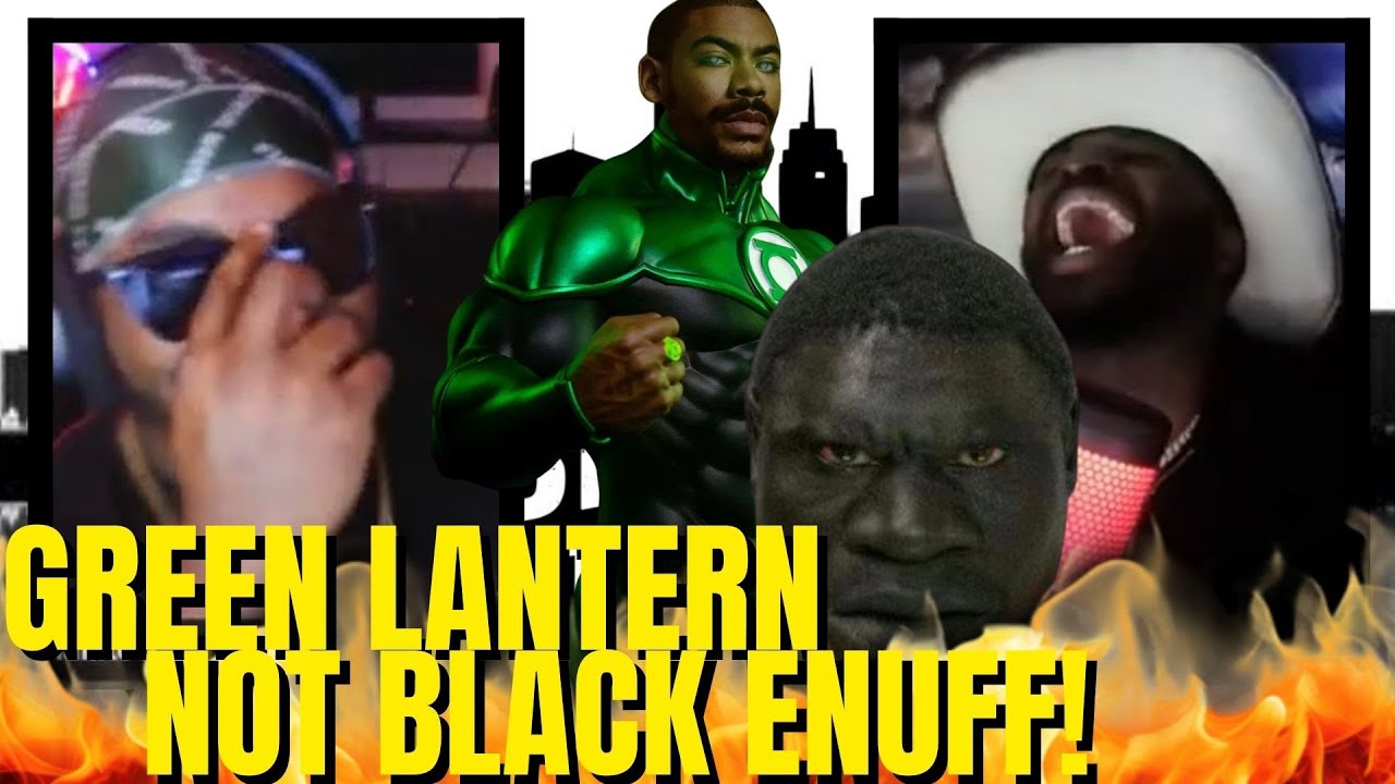 Dusty Black Men On Twitter Crying Because The New Green Lantern Is ...