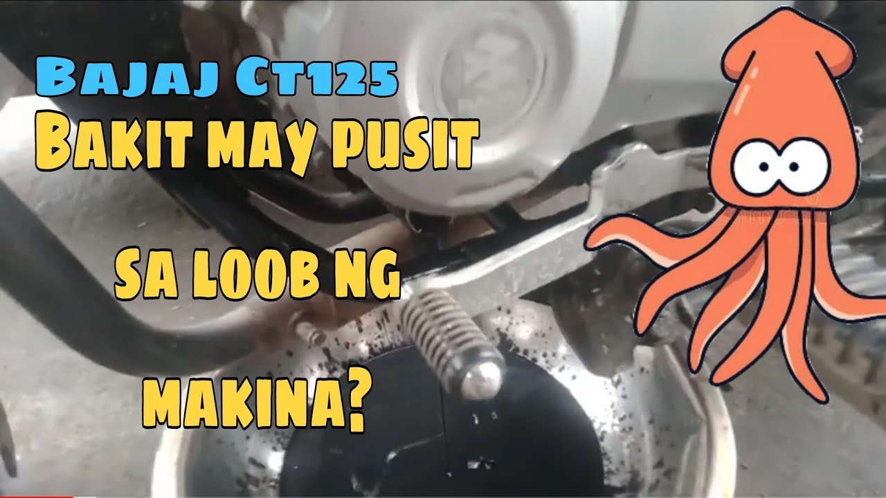 Kulay Pusit ang Langis, Bajaj CT125! Paano nangyari? - YouTube