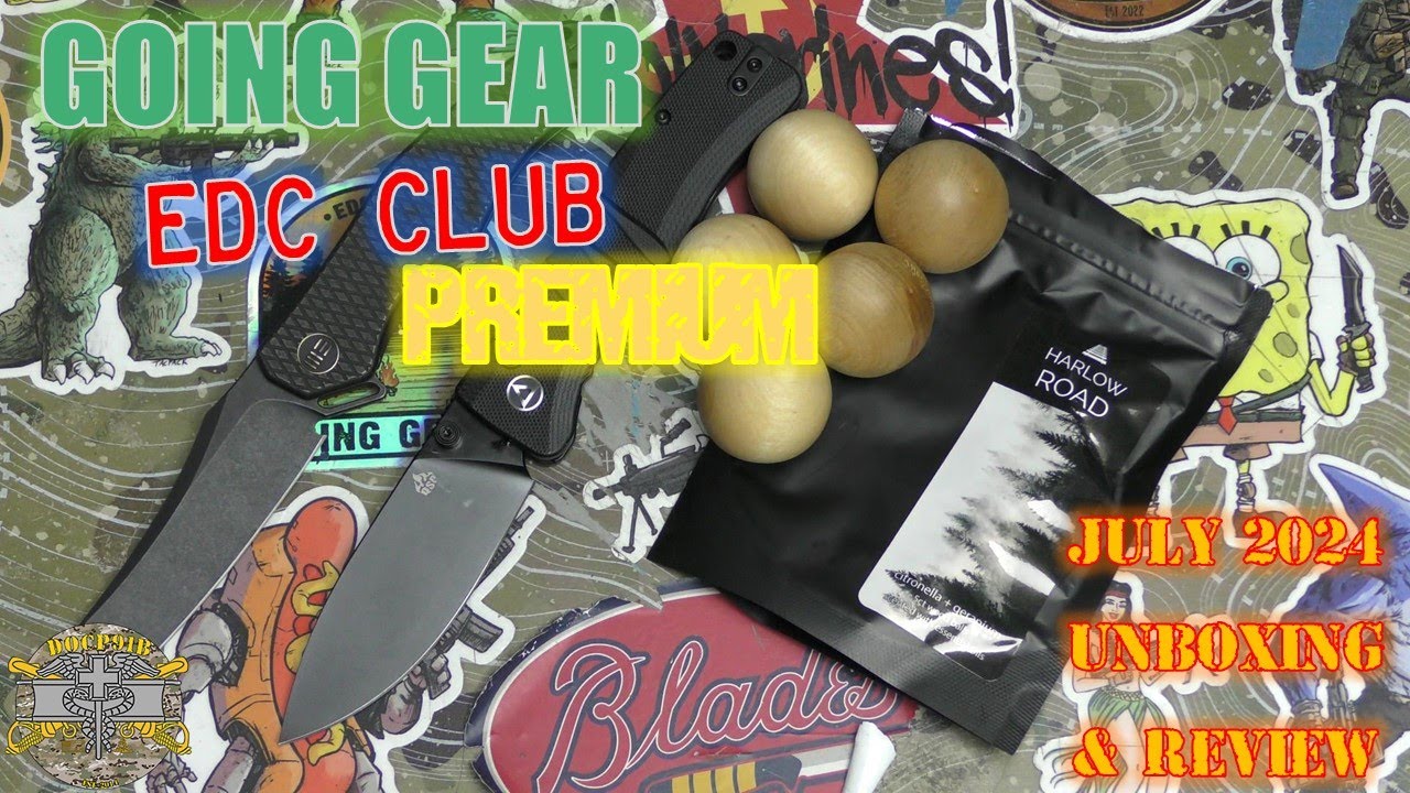 Going Gear EDC Club Premium July 2024 - Unboxing & Review - YouTube