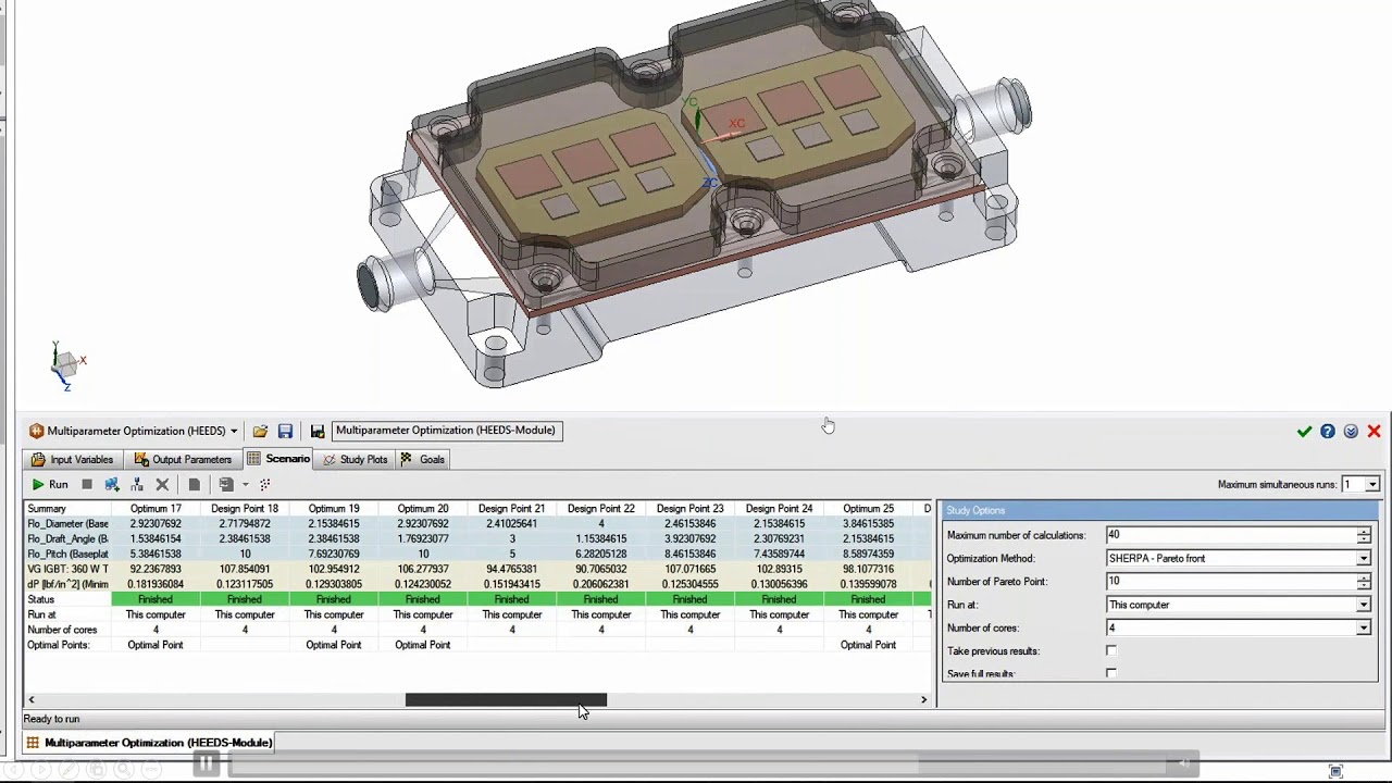 Design Exploration in FloEFD Flow & Thermal Analysis - YouTube