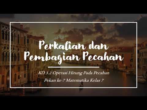 Materi PJJ Pekan Ke-7 Pecahan #2 - YouTube