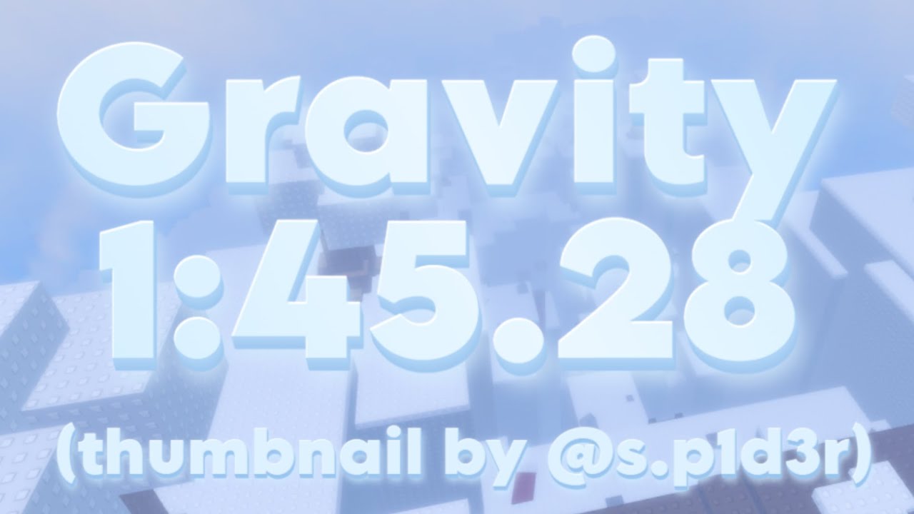 Gravity PR [400M 1:45.28 hybrid POV] - YouTube