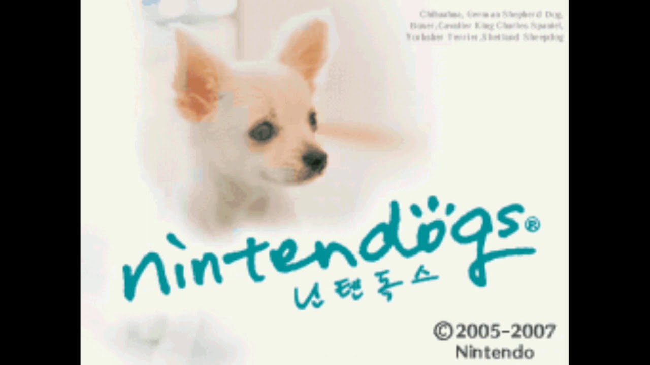 nintendogs (walking the dog) extended - YouTube