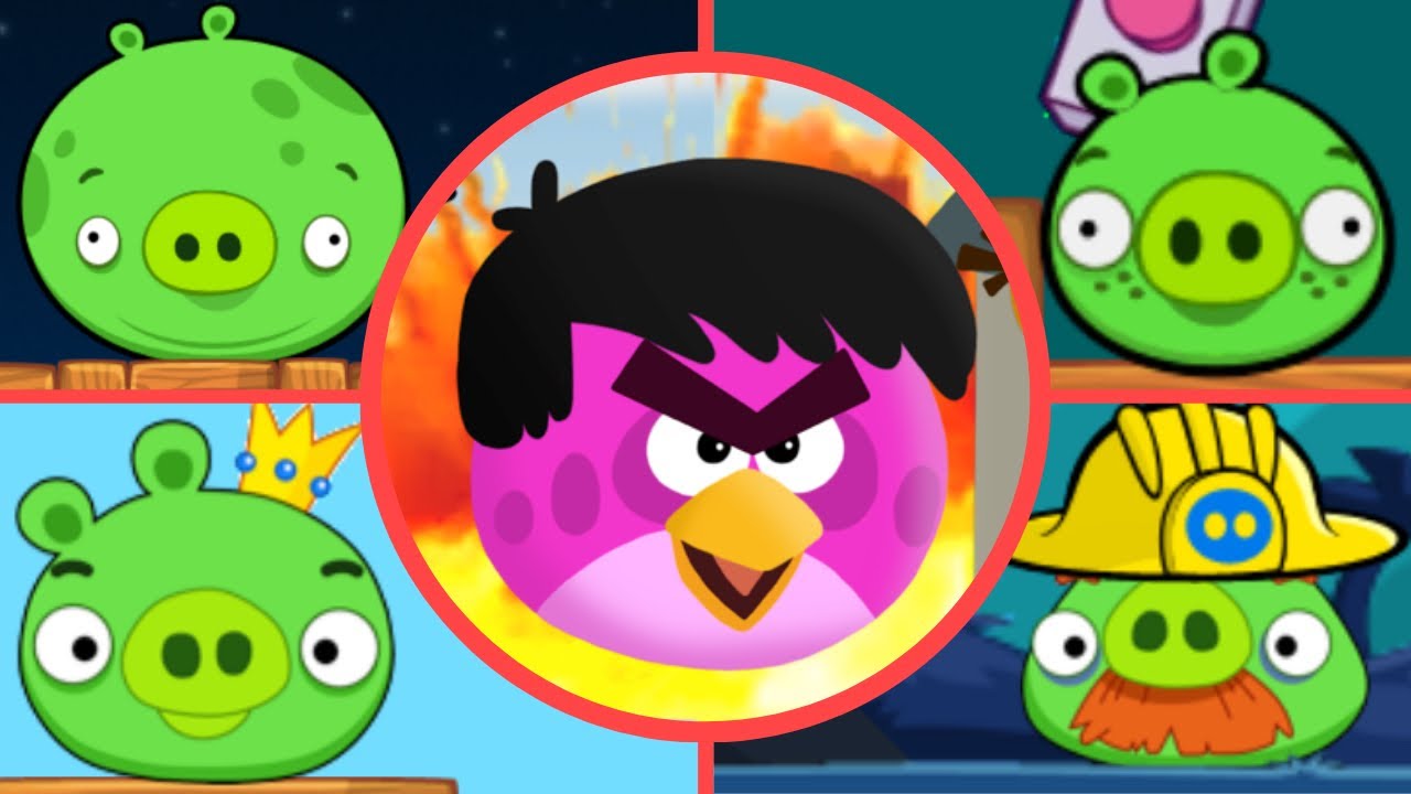 Angry Birds OCs (Versão 1.0.0) - All Bosses (Luta dos Bosses) - YouTube