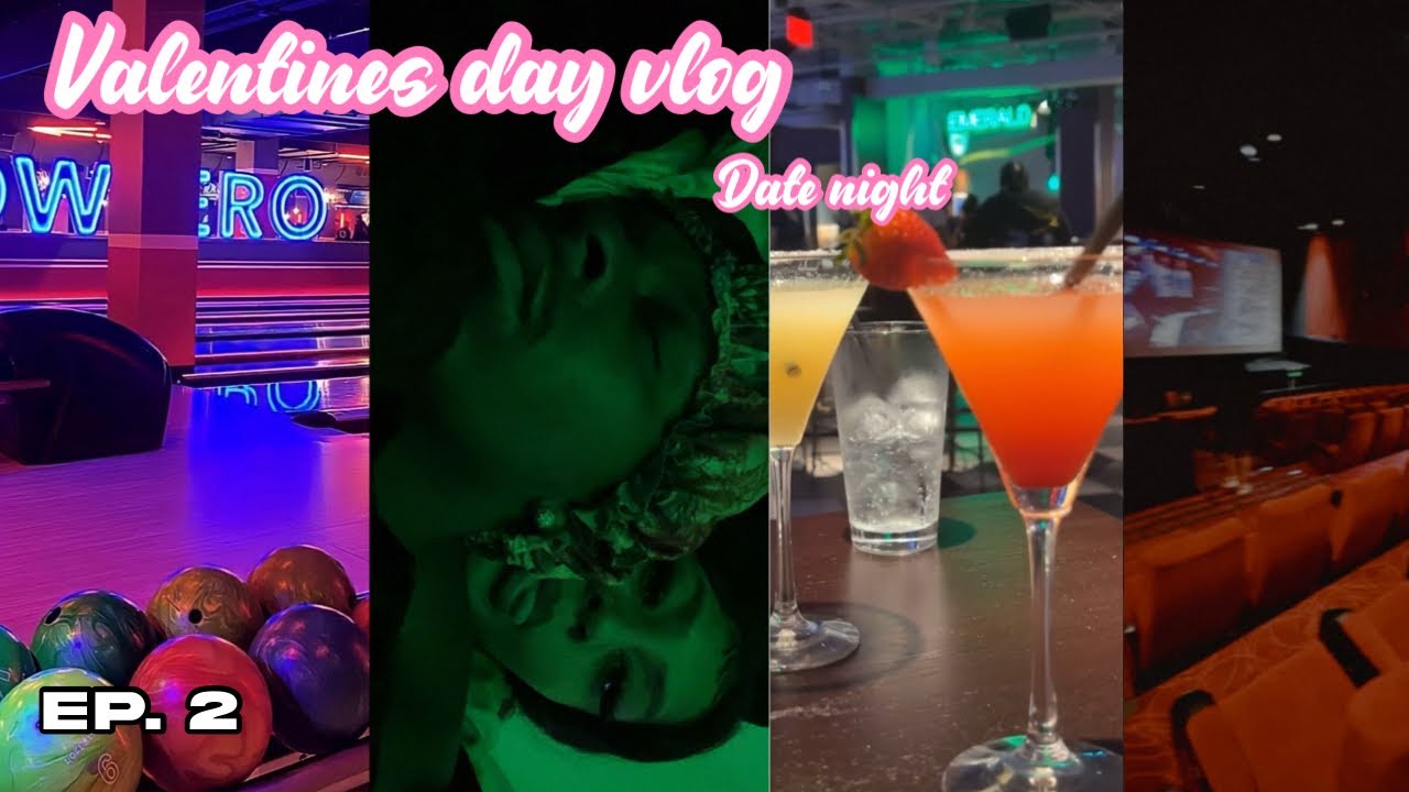 WEEKLY VLOG Ep.2 Valentine’s Day !! Mini golf date, Out to eat, Movies ...