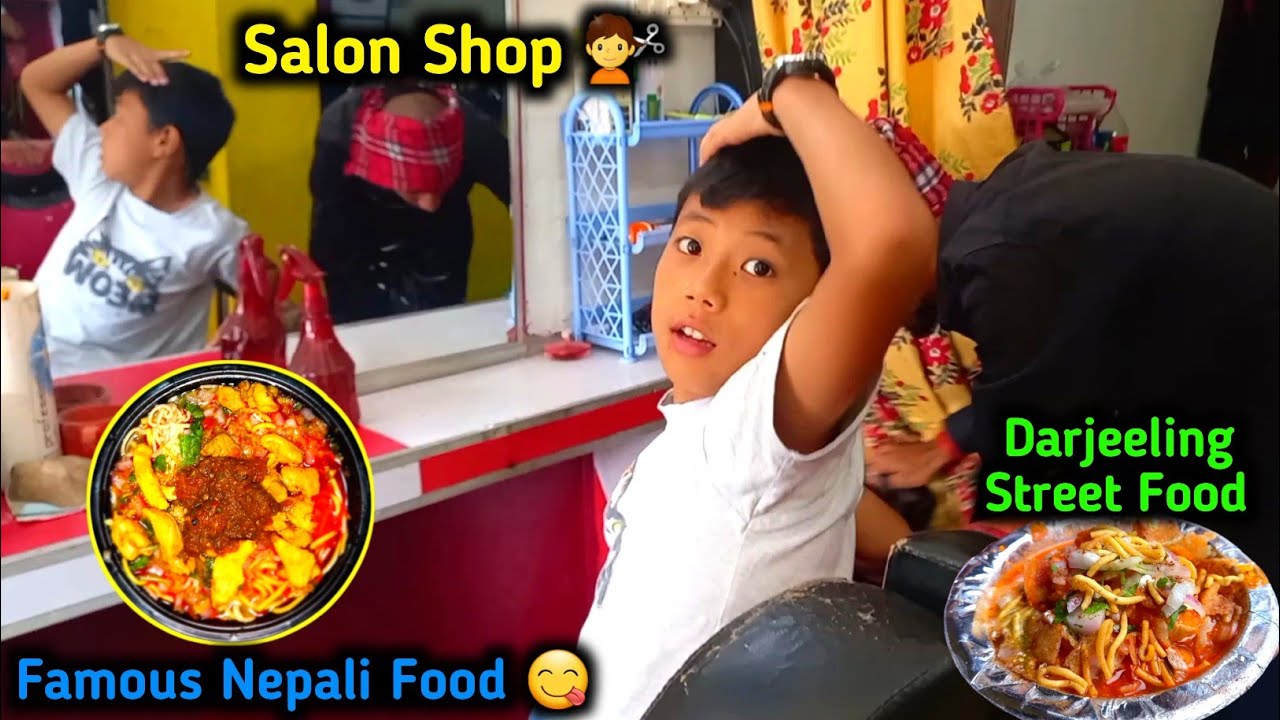 Famous Nepali Food Thukpa 🍜 | Rayirth Haircut 💇 | Darjeeling Vlogger ...