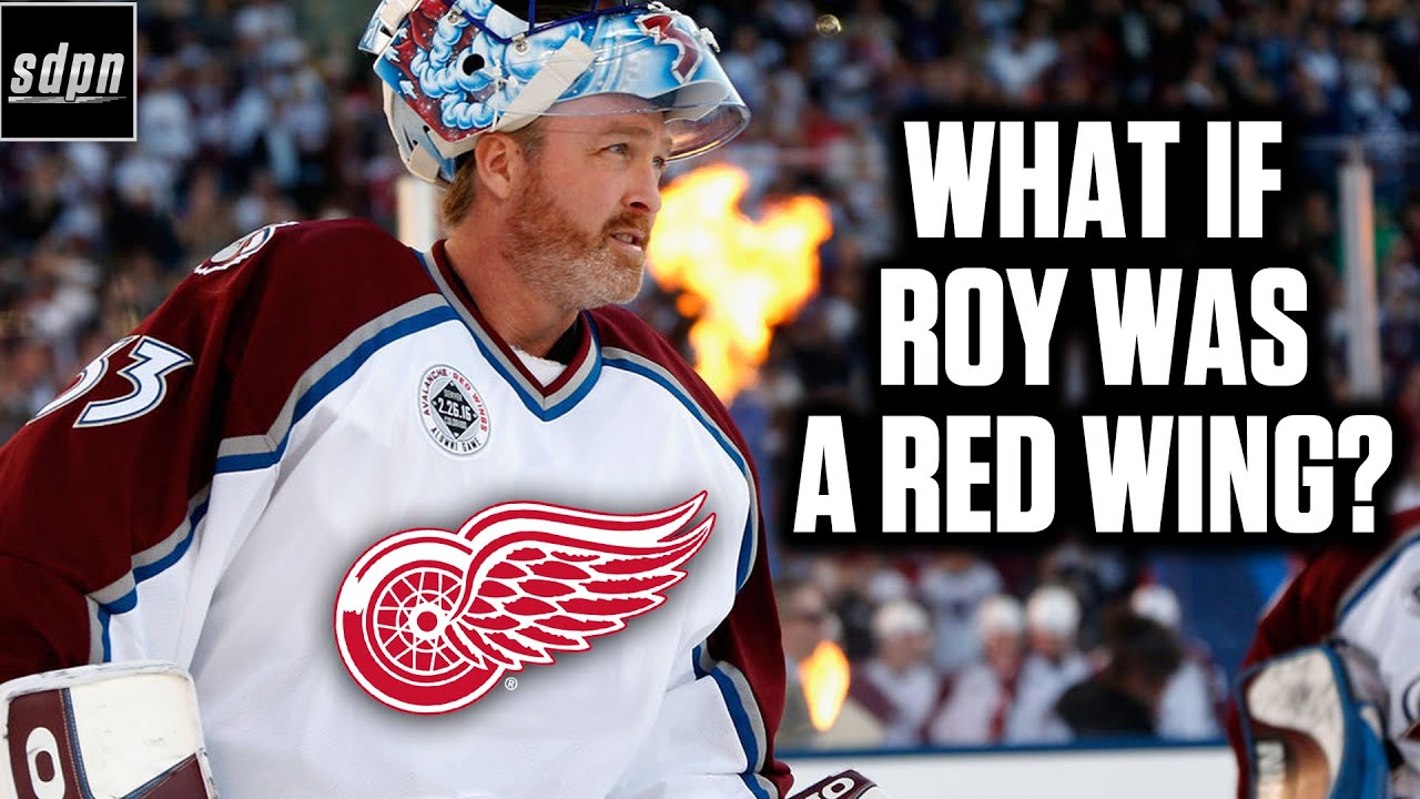 What If Patrick Roy Was Traded To The Red Wings Instead Of The ...