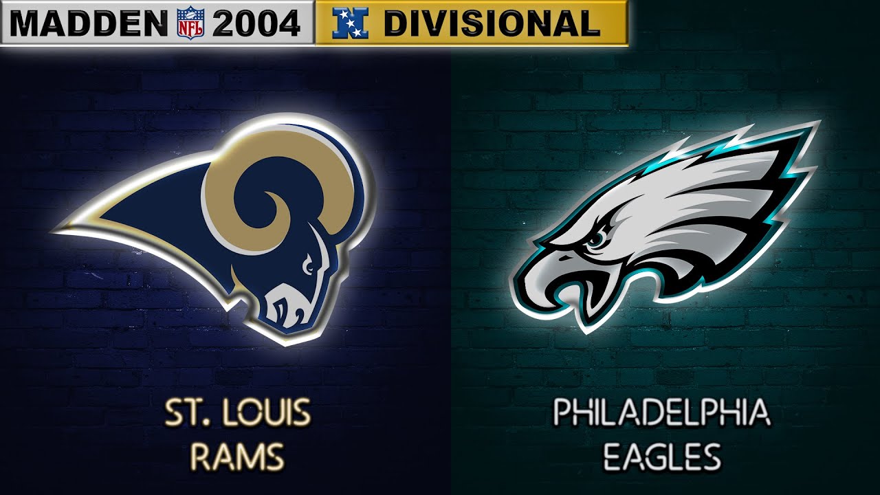 Madden NFL 2004 - 2001 St. Louis Rams vs. 2001 Philadelphia Eagles ...