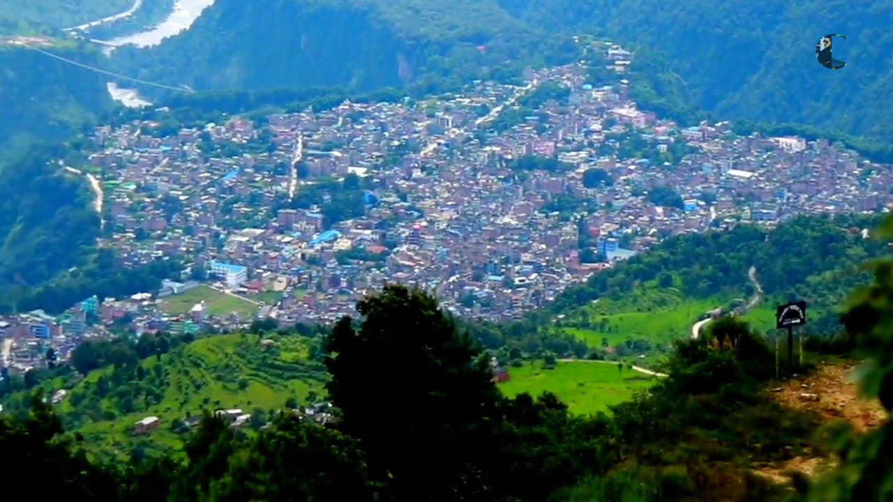 Beautiful view of Baglung Bazaar😍 - YouTube