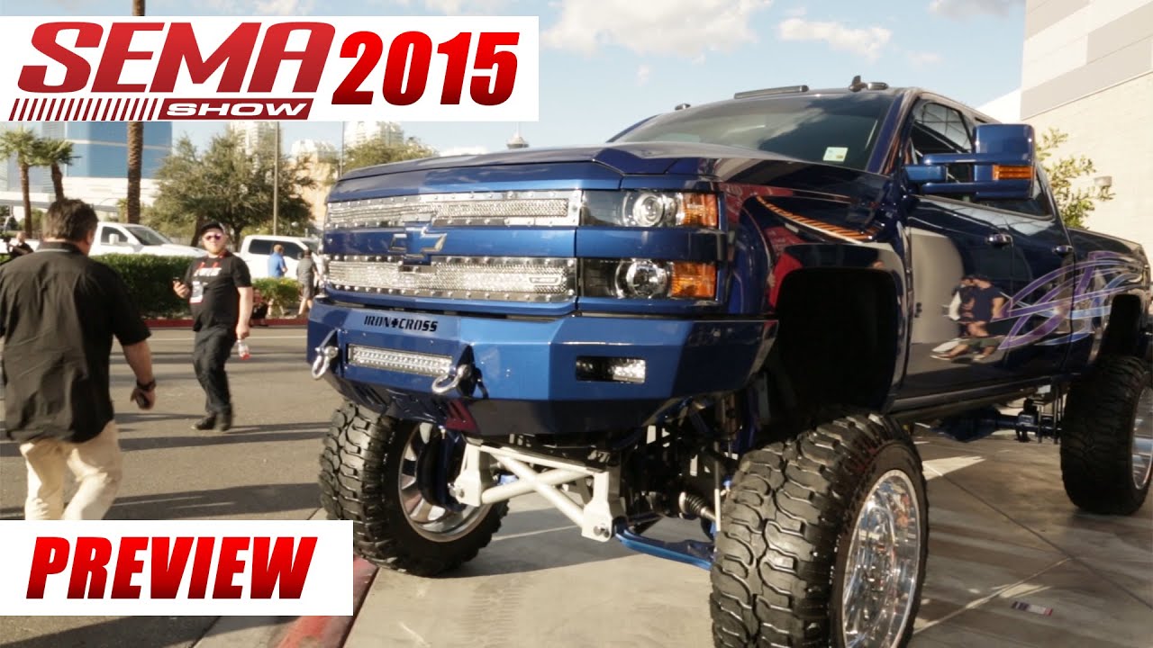 SEMA Show 2015 - Preview - YouTube