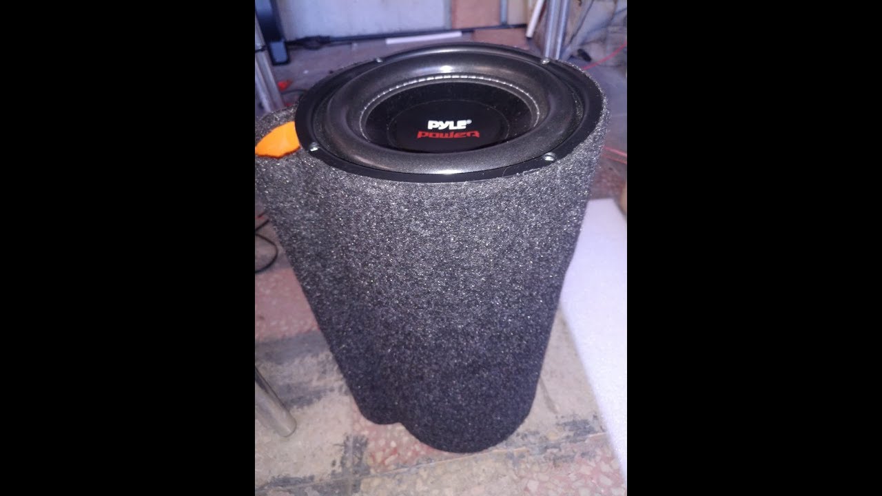 [Tutorial] Come costruire un speaker subwoofer da 20cm con un tubo in ...