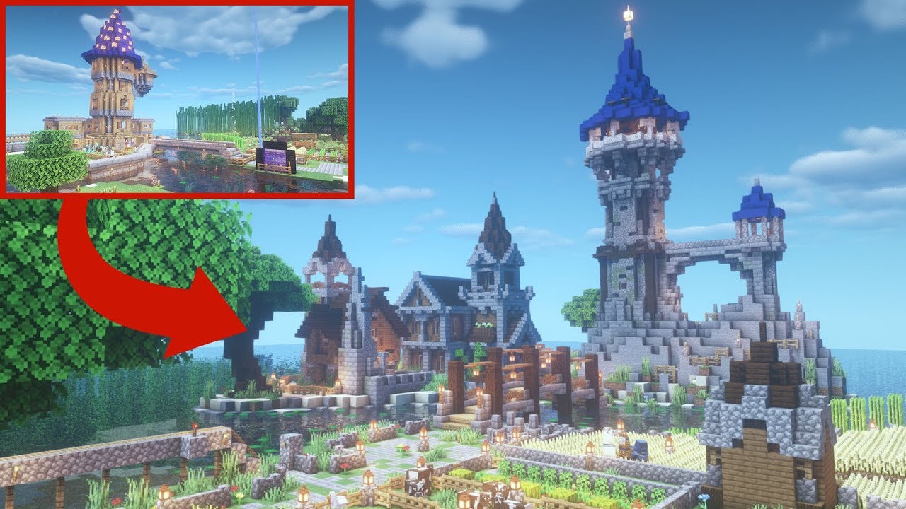 Transforming My Subscriber's Minecraft Base - YouTube
