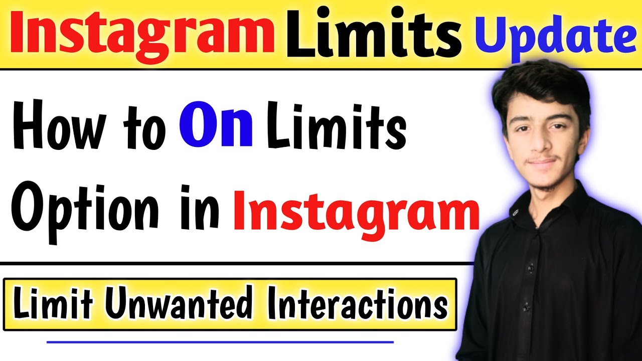Instagram Limits Update || How to On Limits Option in Instagram - YouTube