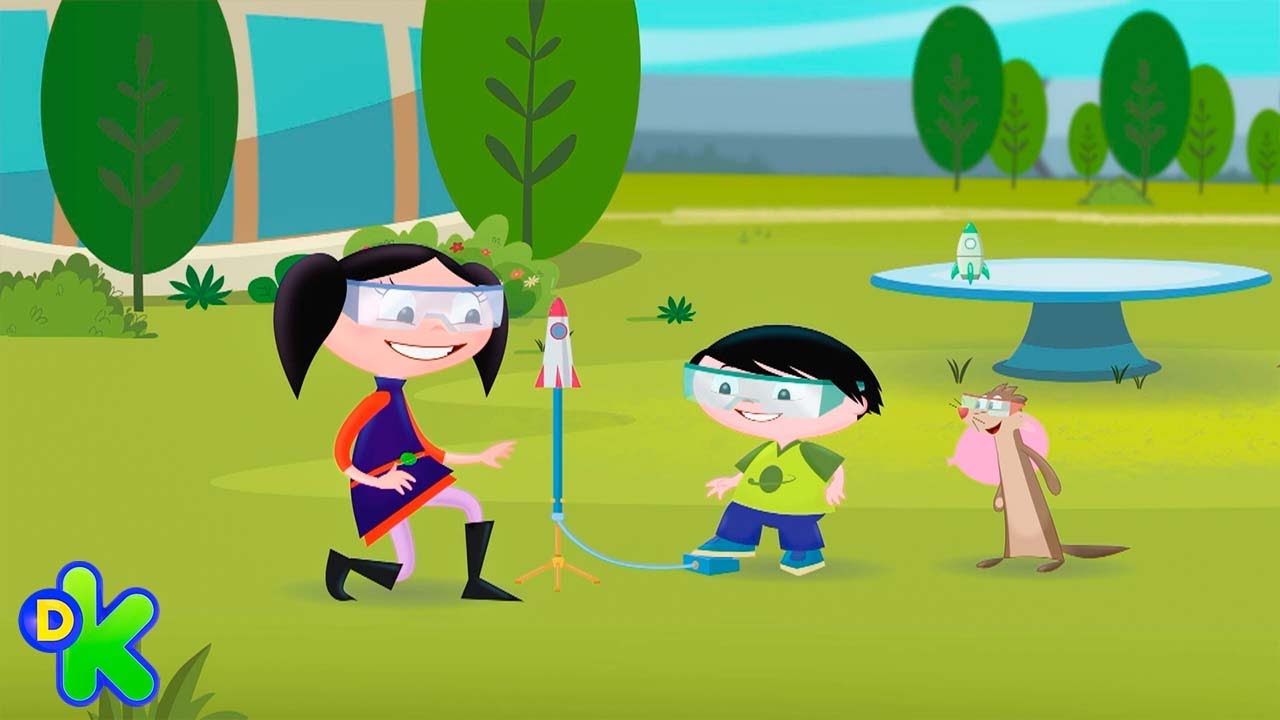 ¿Cómo funcionan los cohetes? | El Mundo de Luna | Discovery Kids ...