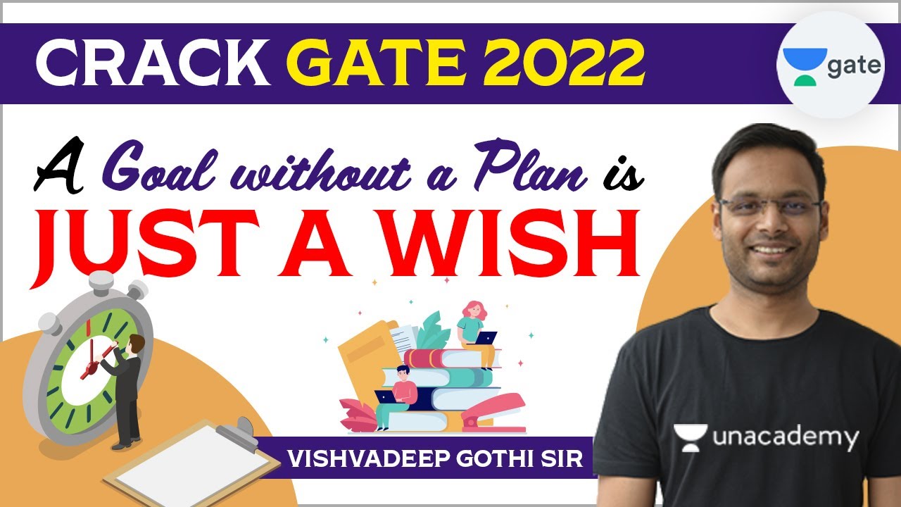A Goal Without a Plan is Just a Wish - Gate 2022 | Must Watch this ...