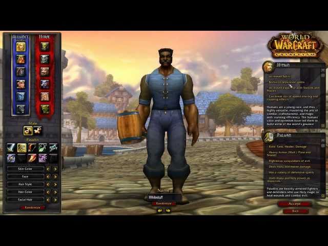 Wow Human Paladin Names