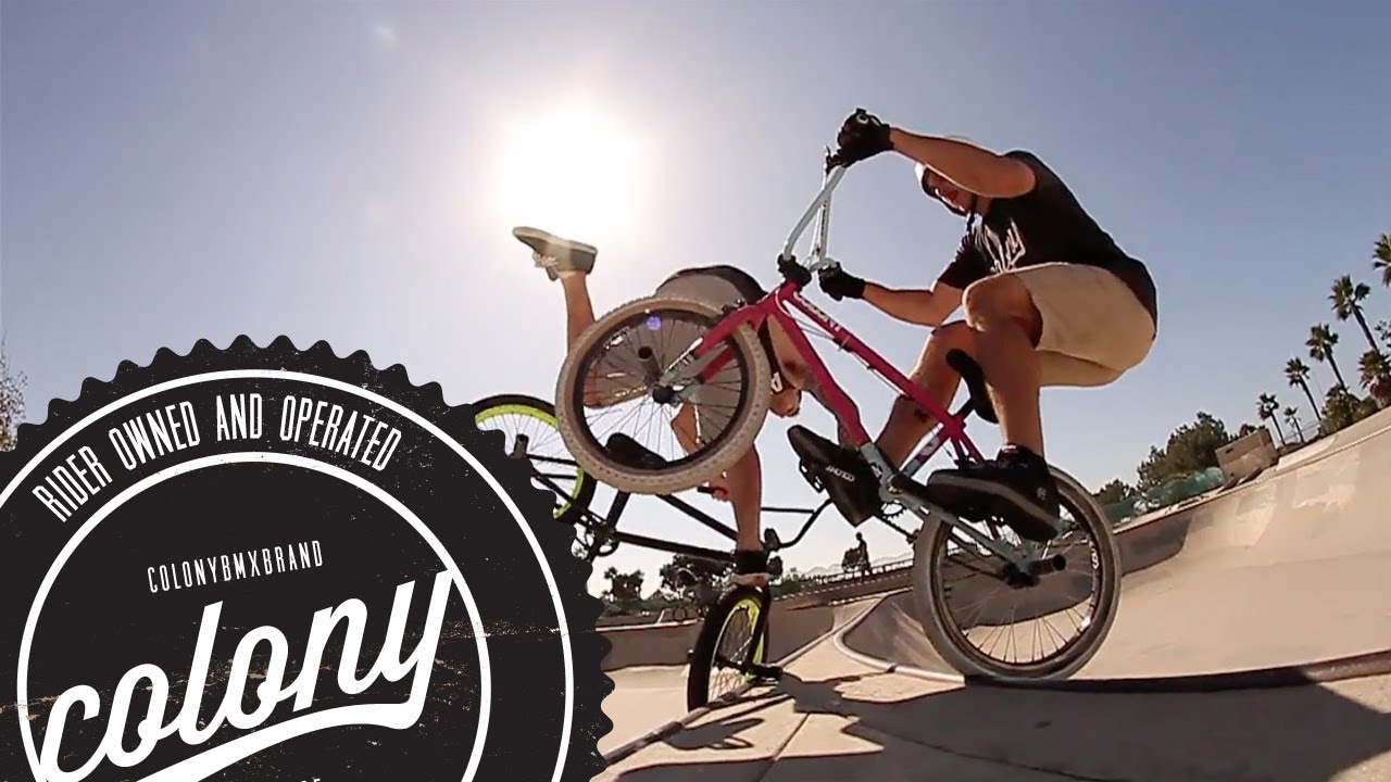 Colony Bmx - Tom Stretton & Bobbie Altiser - YouTube