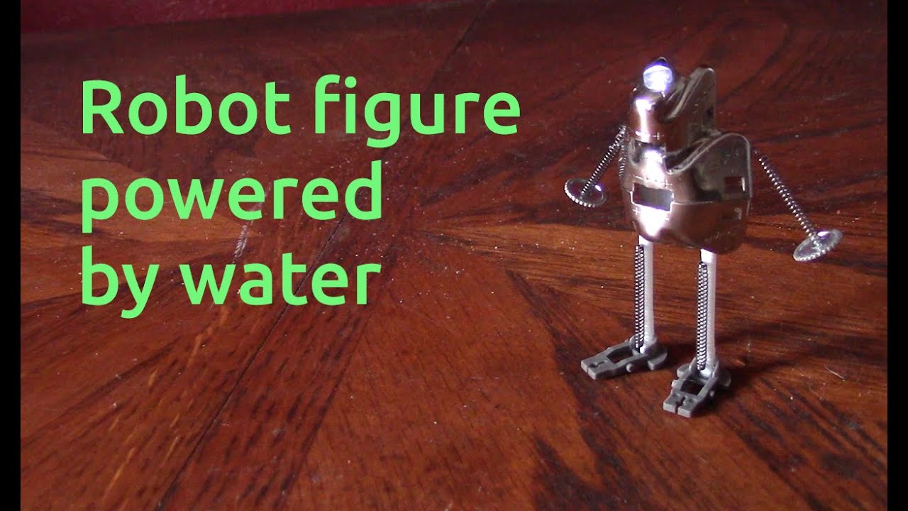 Build - Robot figure powered by water - YouTube