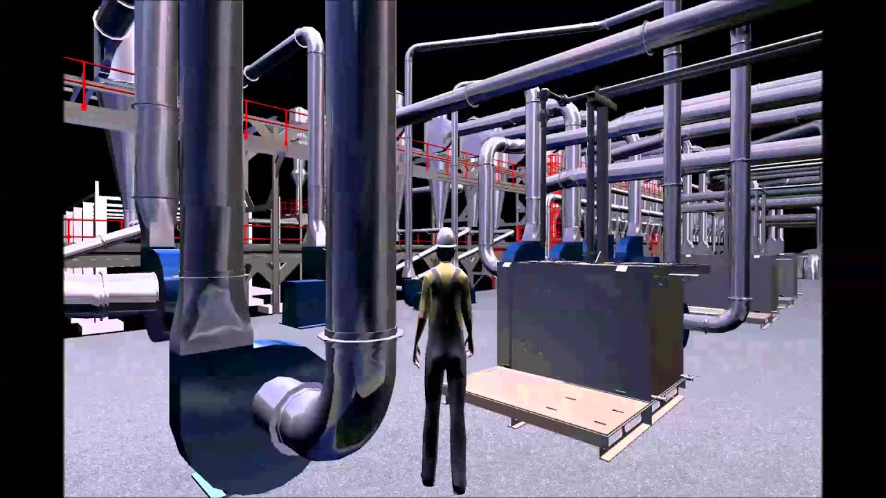 NavisWorks Render, Borulama - YouTube