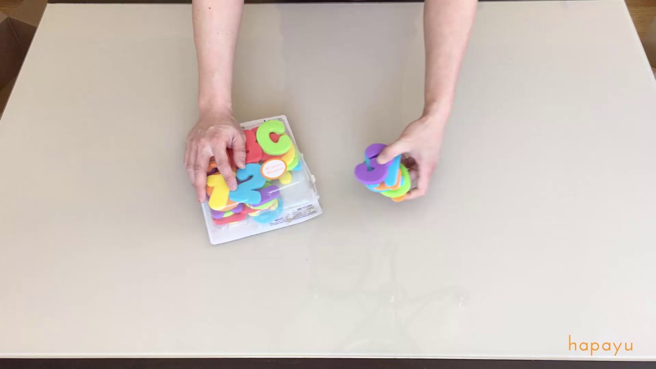 Munchkin Bath Letters and Numbers Unboxing - YouTube