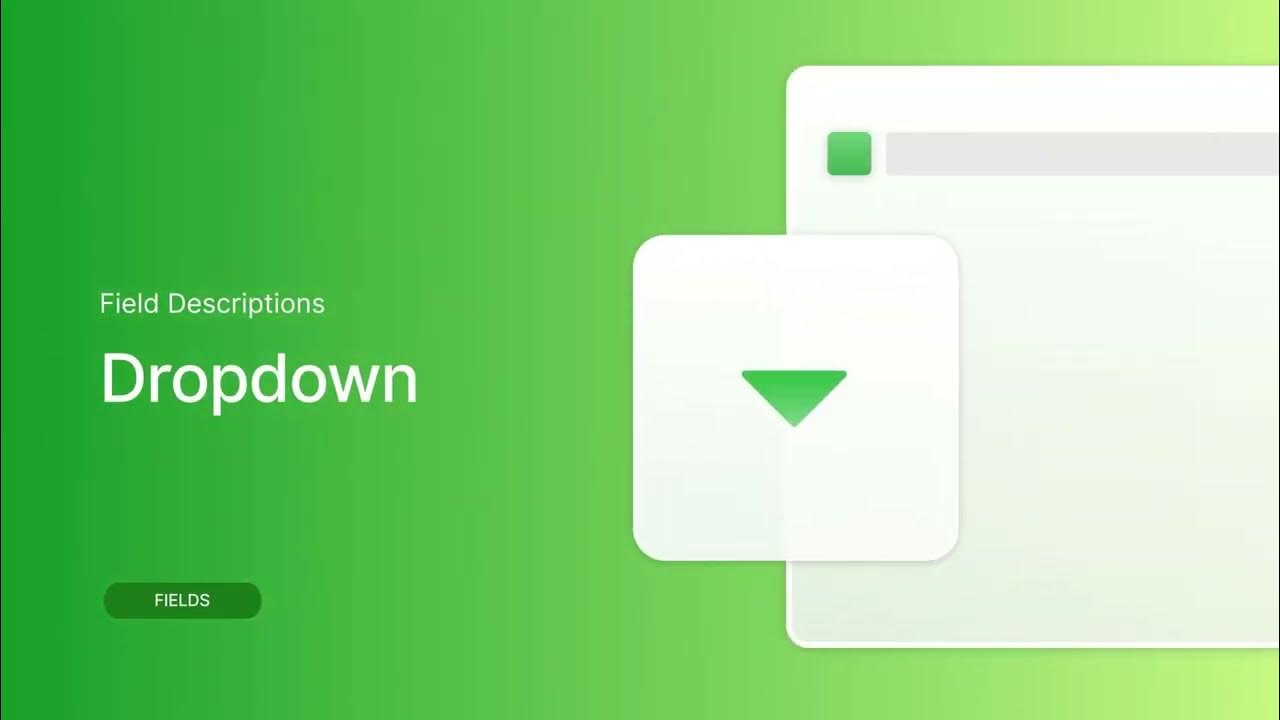 Streamline Data Categorization: Exploring Dropdown Fields in Kohezion - YouTube