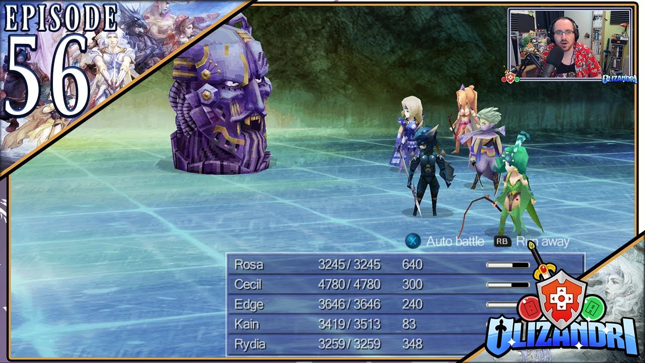 Final Fantasy IV - Lunar Subterrane Floor 8 Entry, Mapping & Augment ...