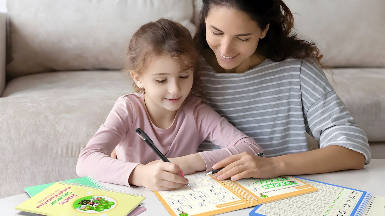 Reusable handwriting practice for kids hand writing book for kids age 3 ...