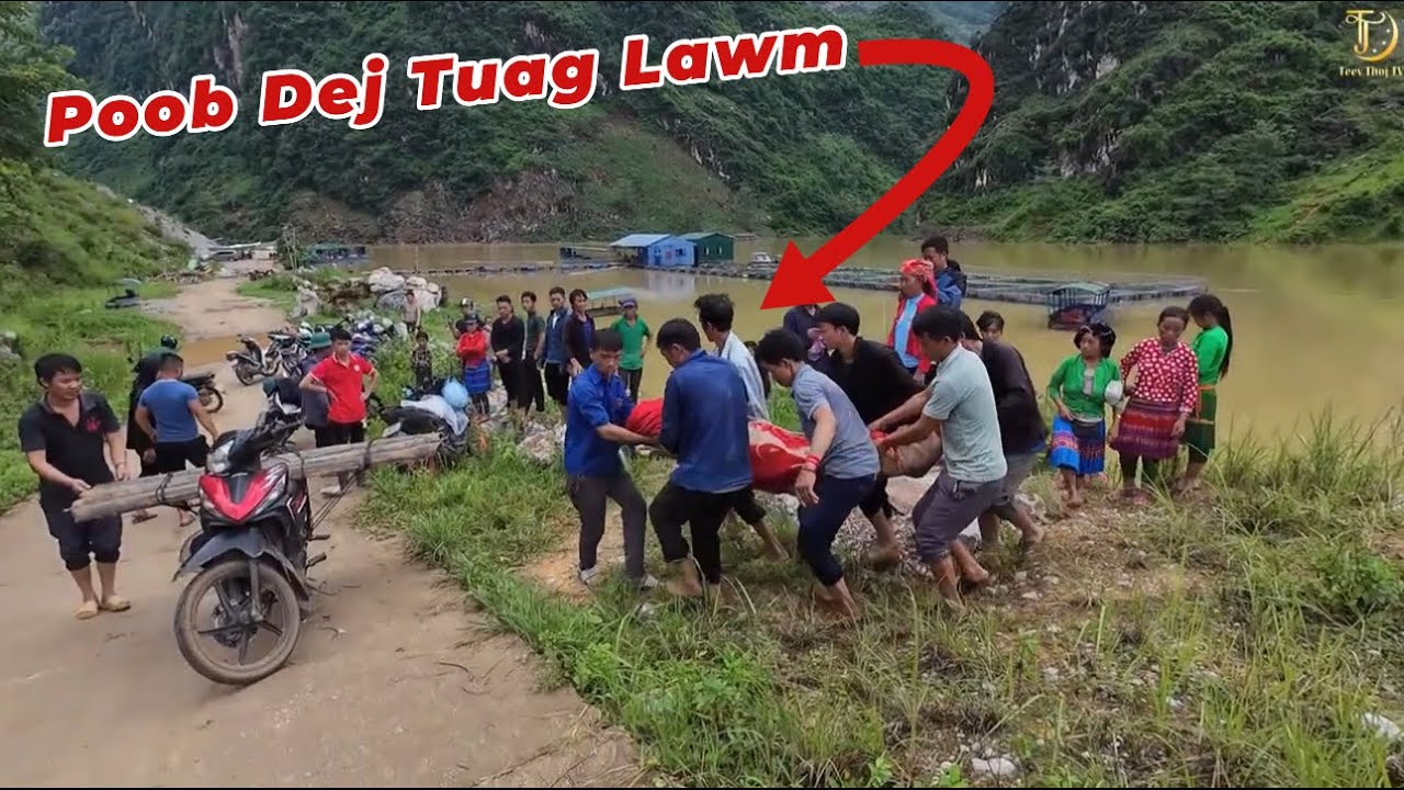 Txaus Ntsaiv Nkawg Kiag Tug Kwj Liab Poob Dej Tau 3Nub 3Moov Tuag Lawm ...