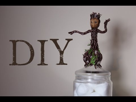 DIY: Baby Groot Jar - YouTube