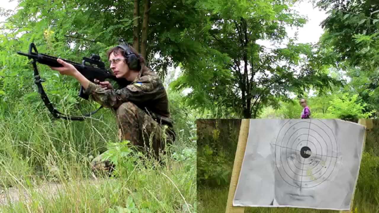 shooting on 30 and 100 meters .22 lr - YouTube