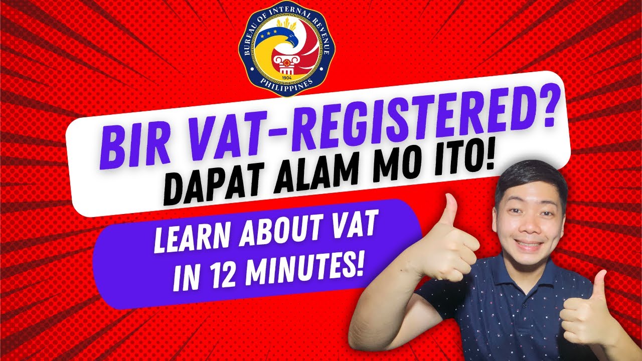 VAT Philippines - BIR VAT-Registered | Learn Value Added Tax - BIR ...