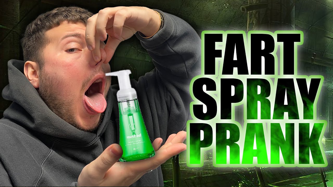 FART SPRAY HAND SOAP PRANK! - YouTube