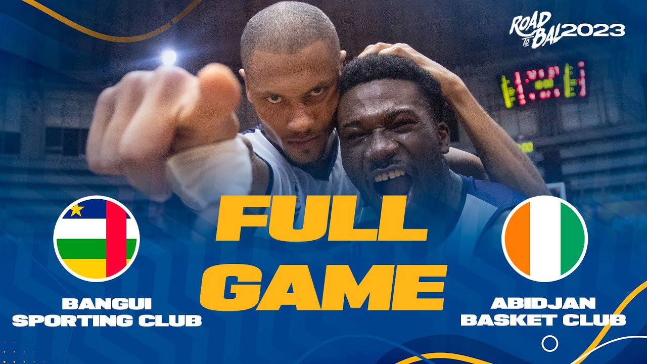 Bangui Sporting Club v Abidjan Basket Club | Africa Champions Clubs ...