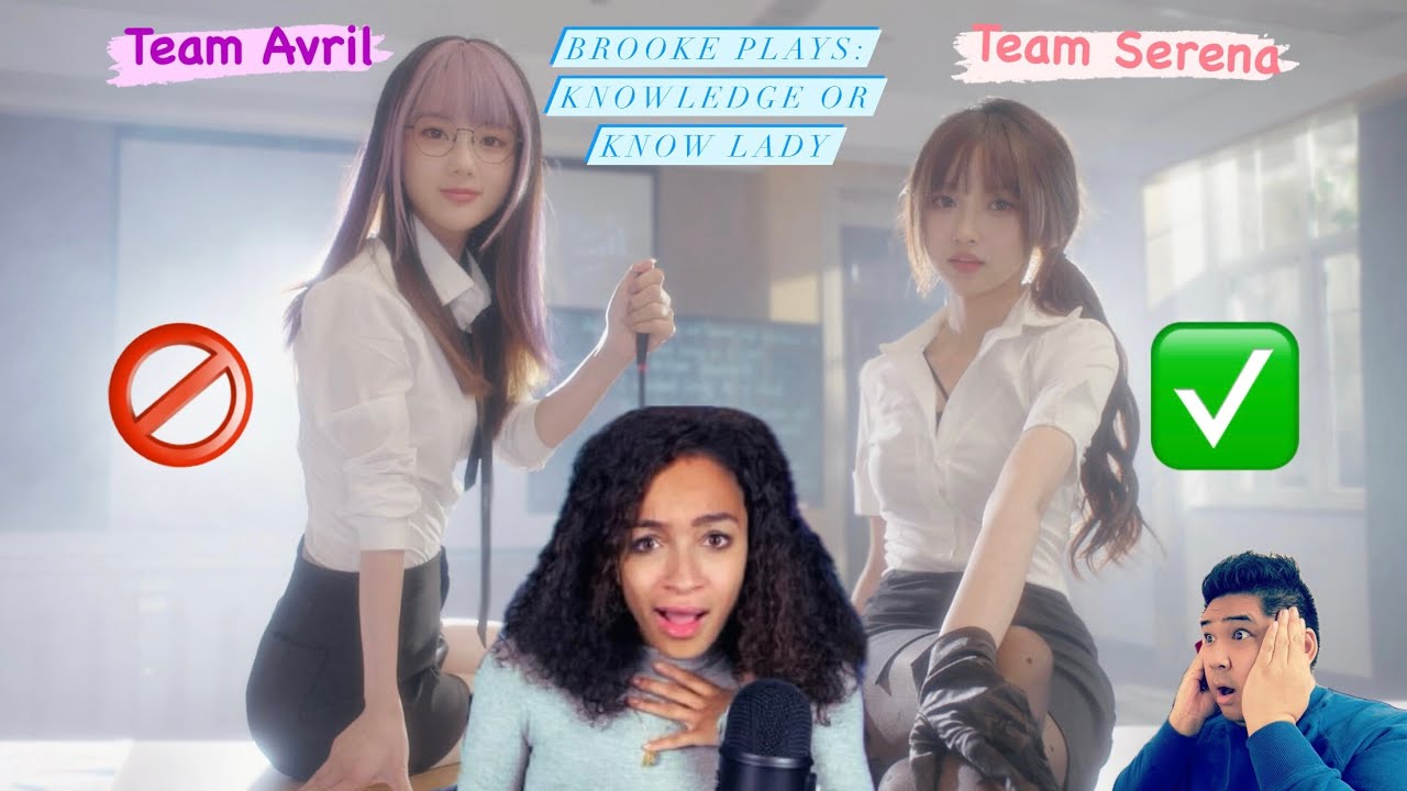 My yearly stream with @TheBrookeJ and I make her play a shameless ...