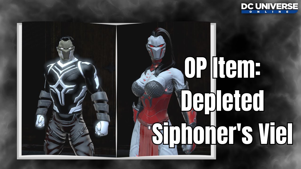 DCUO: Depleted Siphoner’s Veil Mask Showcase! - YouTube