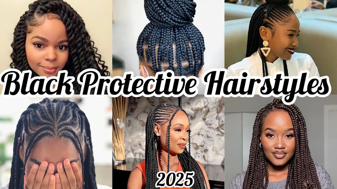 ‼️Black Protective Hairstyles Ideas🔥For all Pretty African Ladies😍Black ...