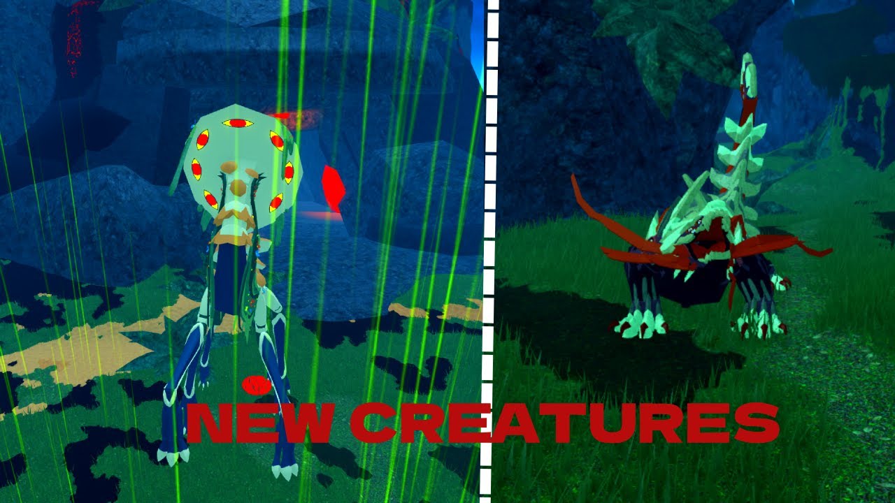 NEW CREATURES Showcase |Creatures Of Sonaria - YouTube