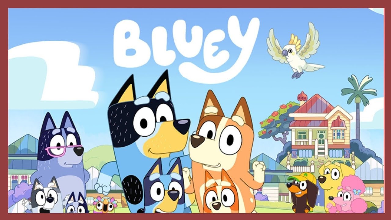 game play bluey colors family/ - YouTube
