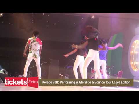 Korede Bello Perfroming @ Glo Slide & Bounce Tour