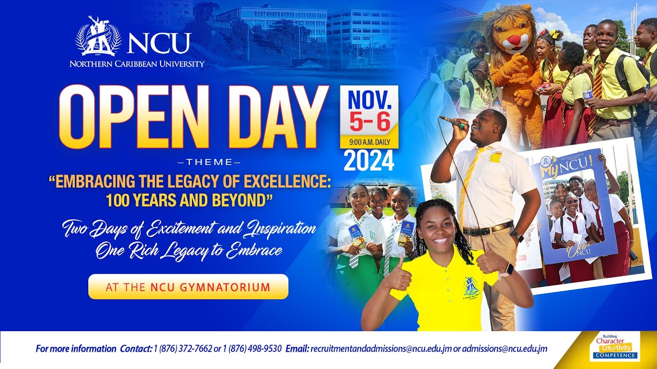 NCU OPEN DAY 2024 | Northern Caribbean University - YouTube