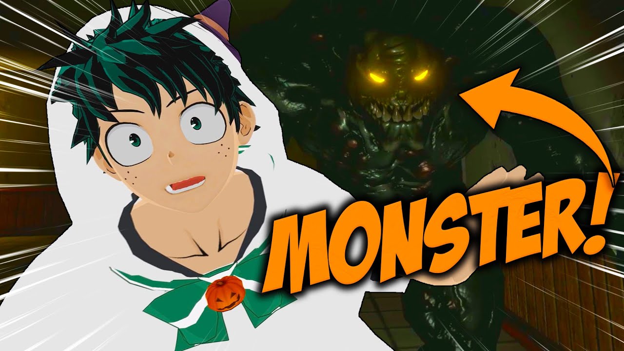 Deku Explores A Haunted Asylum! | My Hero Academia VR - YouTube